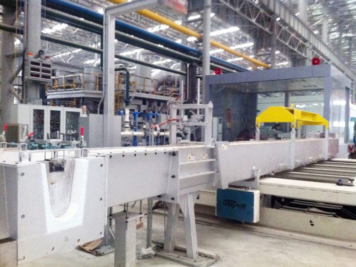 Integrated Launder system and Trough