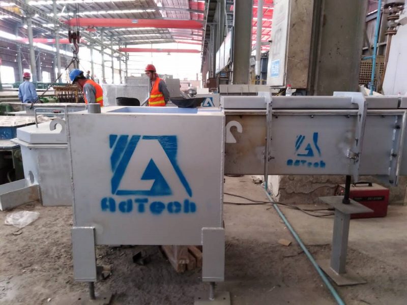 Launder System For Aluminium Casting - Sales@adtechamm.com
