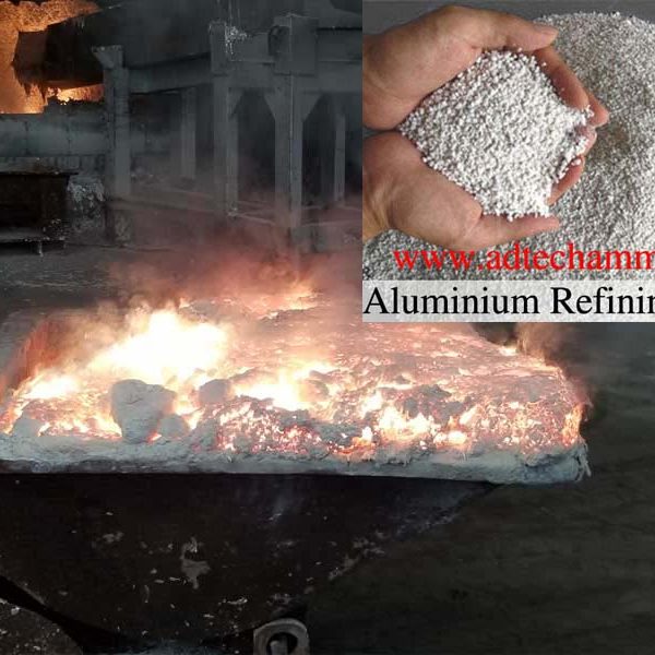 Aluminium Deslagging Agent is a white powder or granular flux