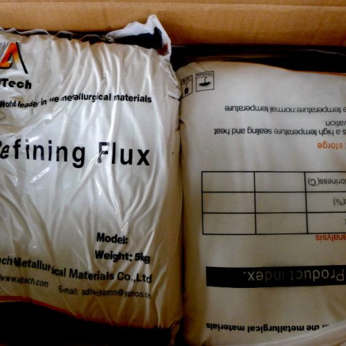 Aluminium Deslagging Agent is a white powder or granular flux